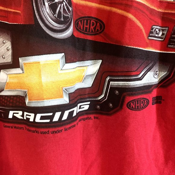 Gildan | Shirts | Chevy Racing Tshirt Red Size Large Nwpt | Poshmark